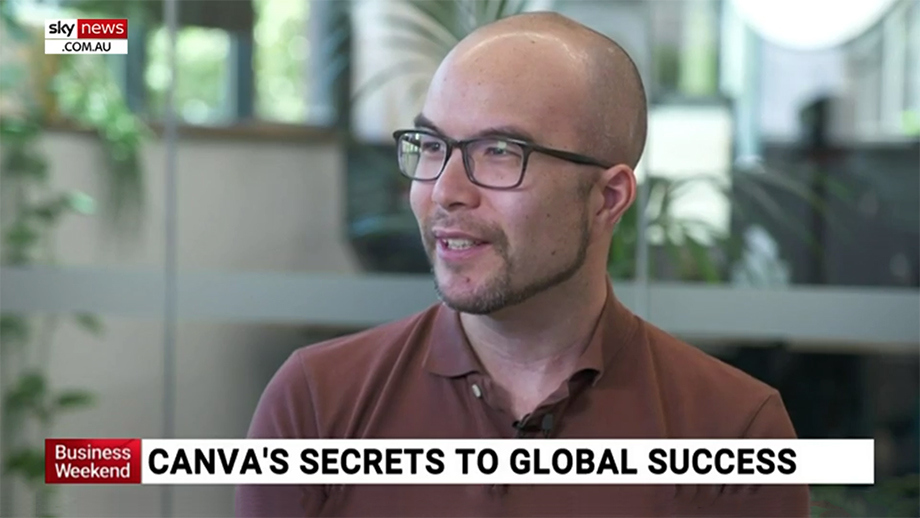 AVT Customer, Canva and our very own Jason Toshack on Sky News