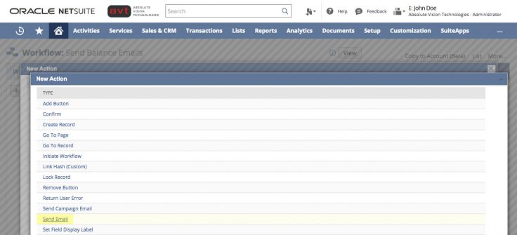 Send Automated Customer Statements Emails in NetSuite