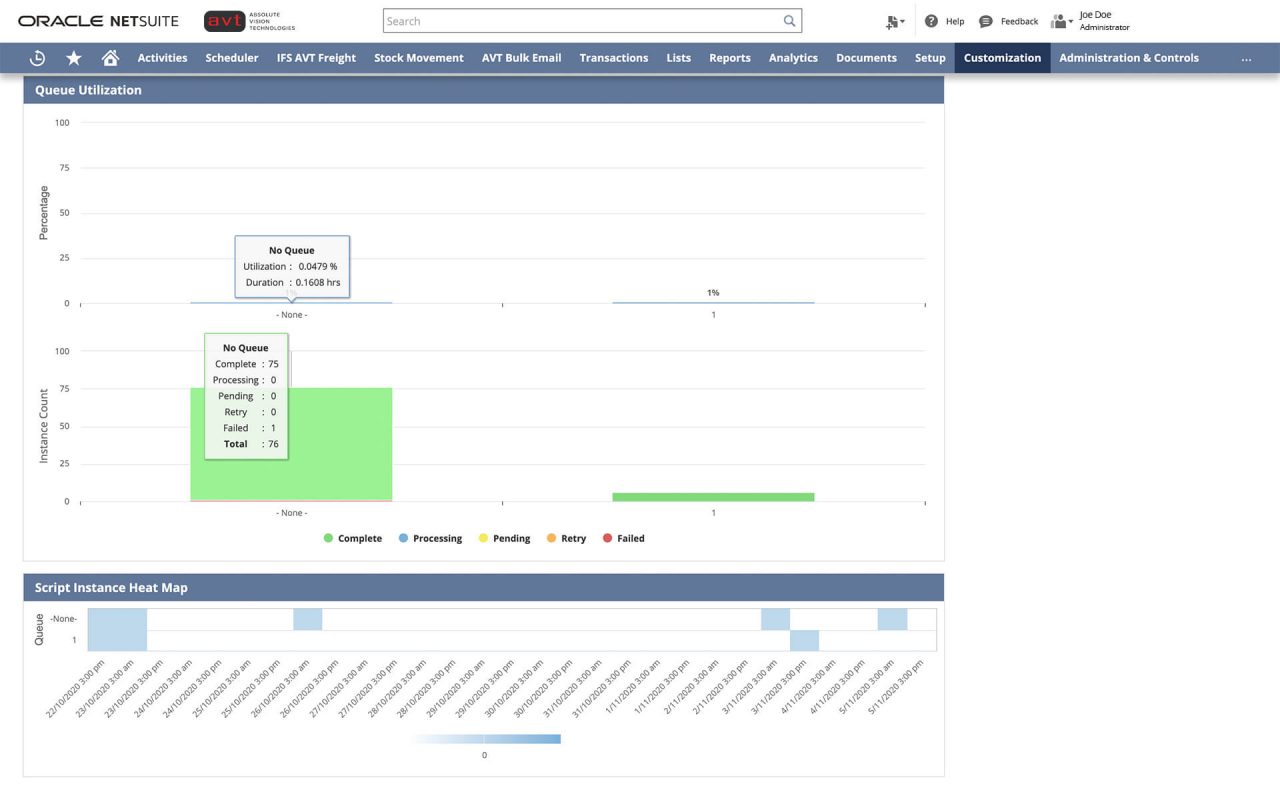 NetSuite Application Performance Management SuiteApp