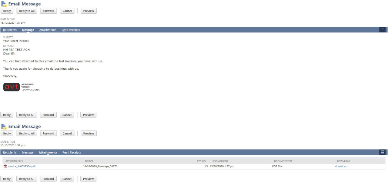 NetSuite Bulk Invoice / Statement - Emailing Tool | AVT